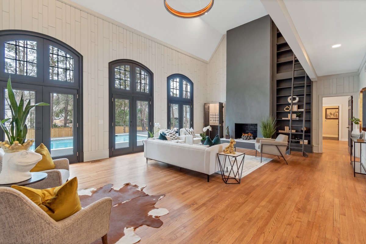 Stylish and Thoughtfully Renovated Home in Coveted Atlanta Enclave ...