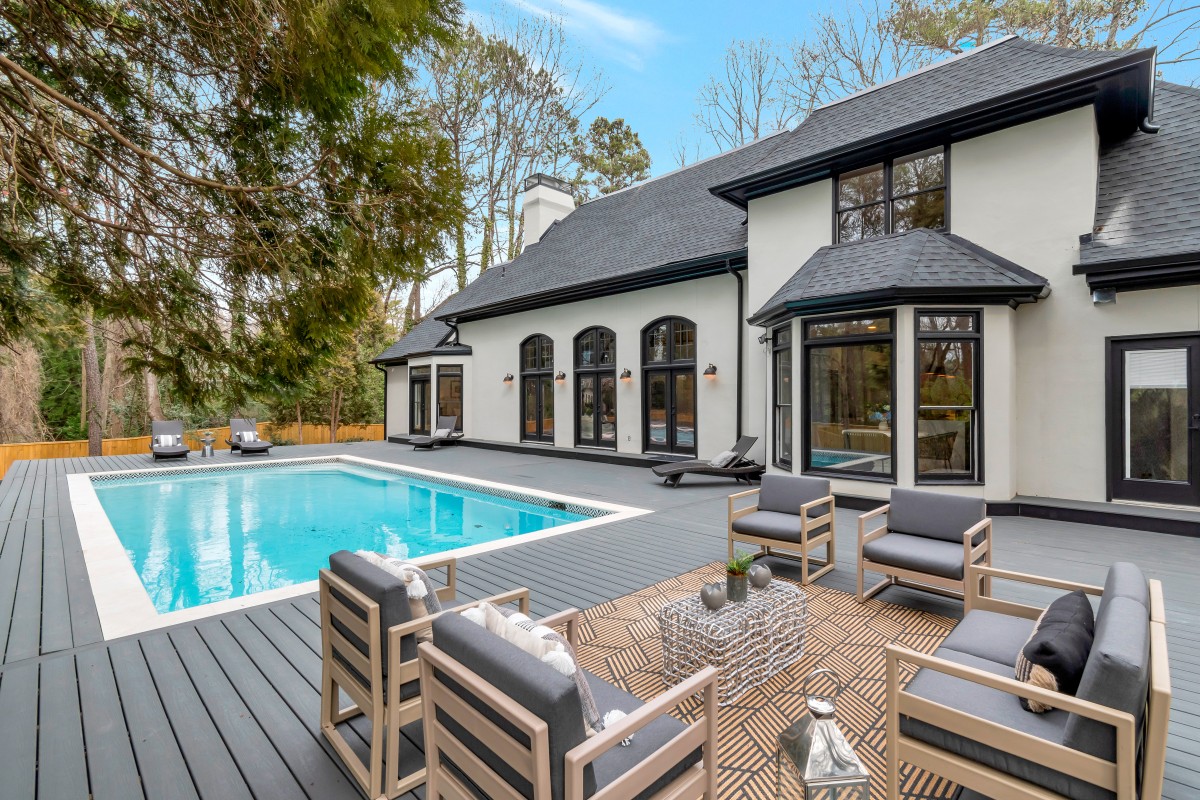 Stylish and Thoughtfully Renovated Home in Coveted Atlanta Enclave ...