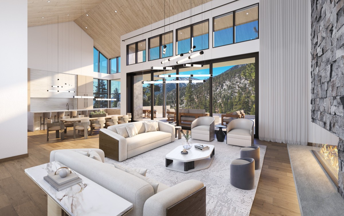 Gorgeous Tesla-Powered Home in One of Tahoe’s Most Exclusive Private ...