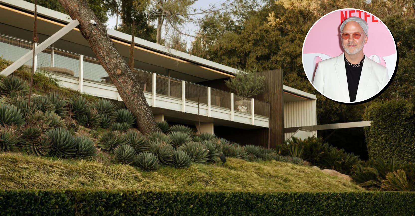 Producer Ryan Murphy Lists Architect Richard Neutra’s Brown House For ...